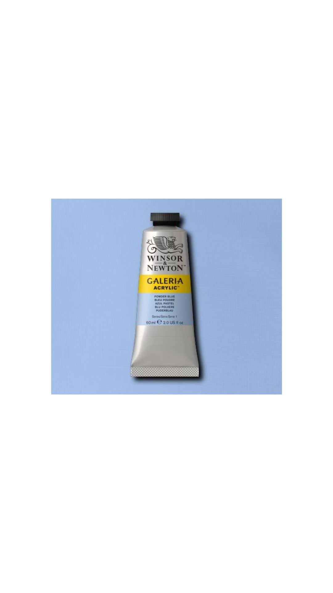 Winsor & Newton Galeria acrylic 60ml paint tubes